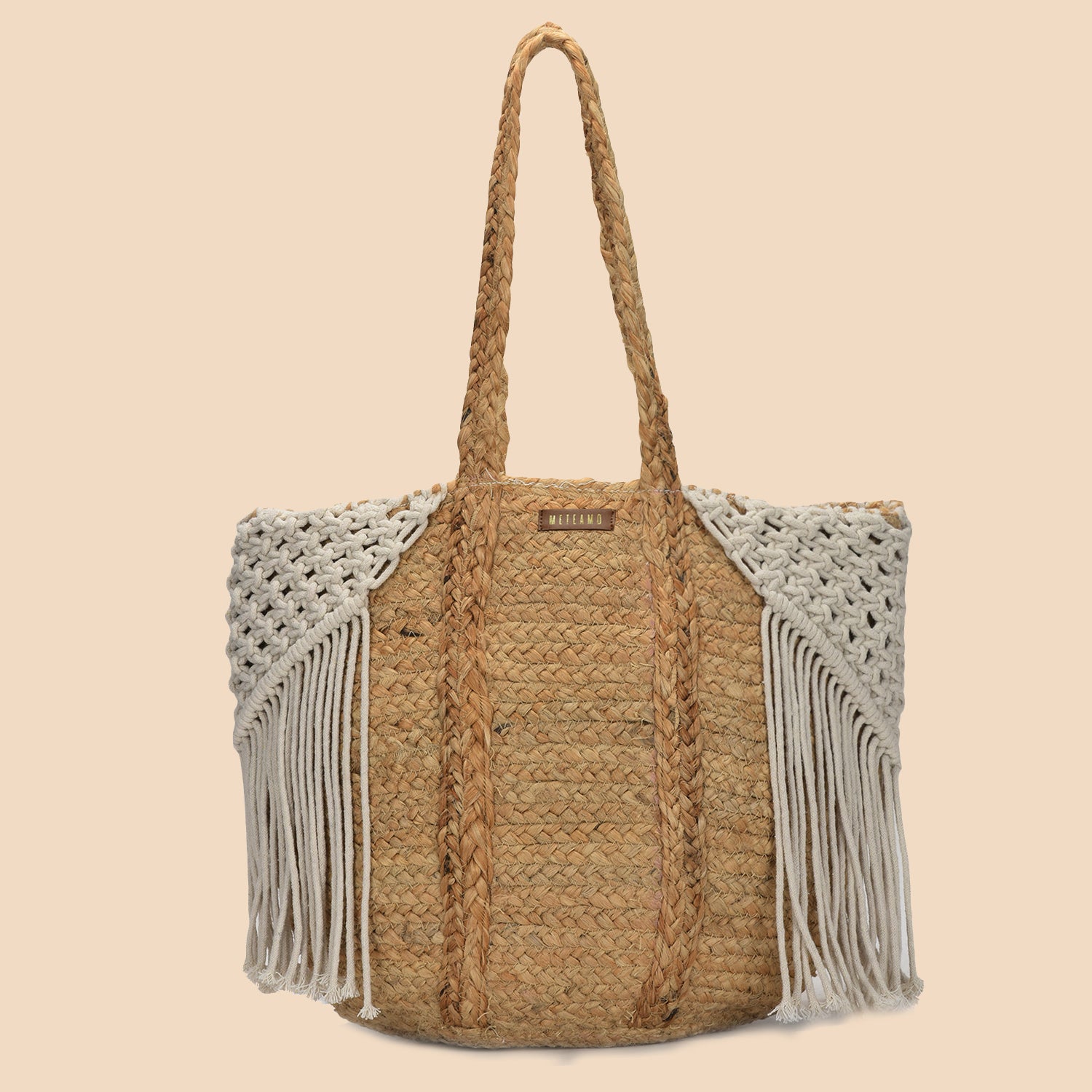 Me Te Amo | Bags in Raffia, Jacquard, Handloom Cotton & Polyester